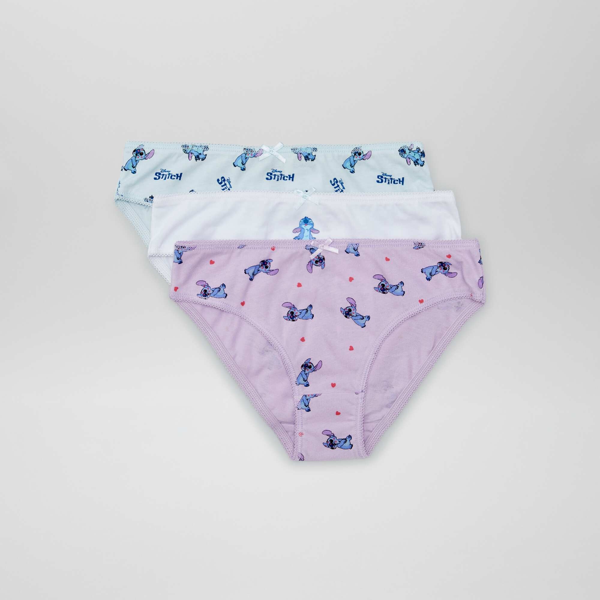 Kiabi | Pack of 3 pairs of 'Disney' 'Stitch' briefs STITCH | Saudi ...