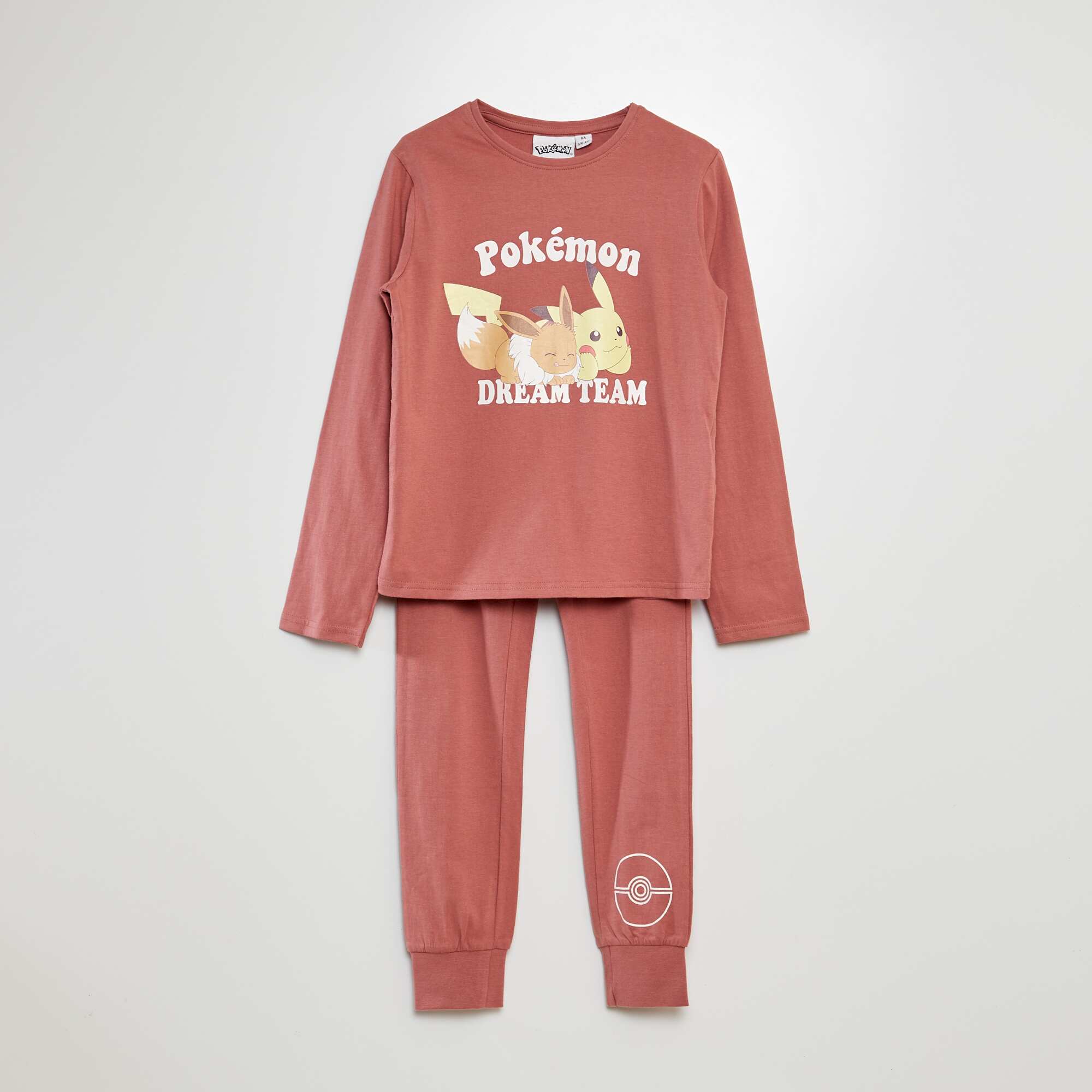 Long 'Pokémon' pyjamas - 2-piece set PINK – Kiabi KSA