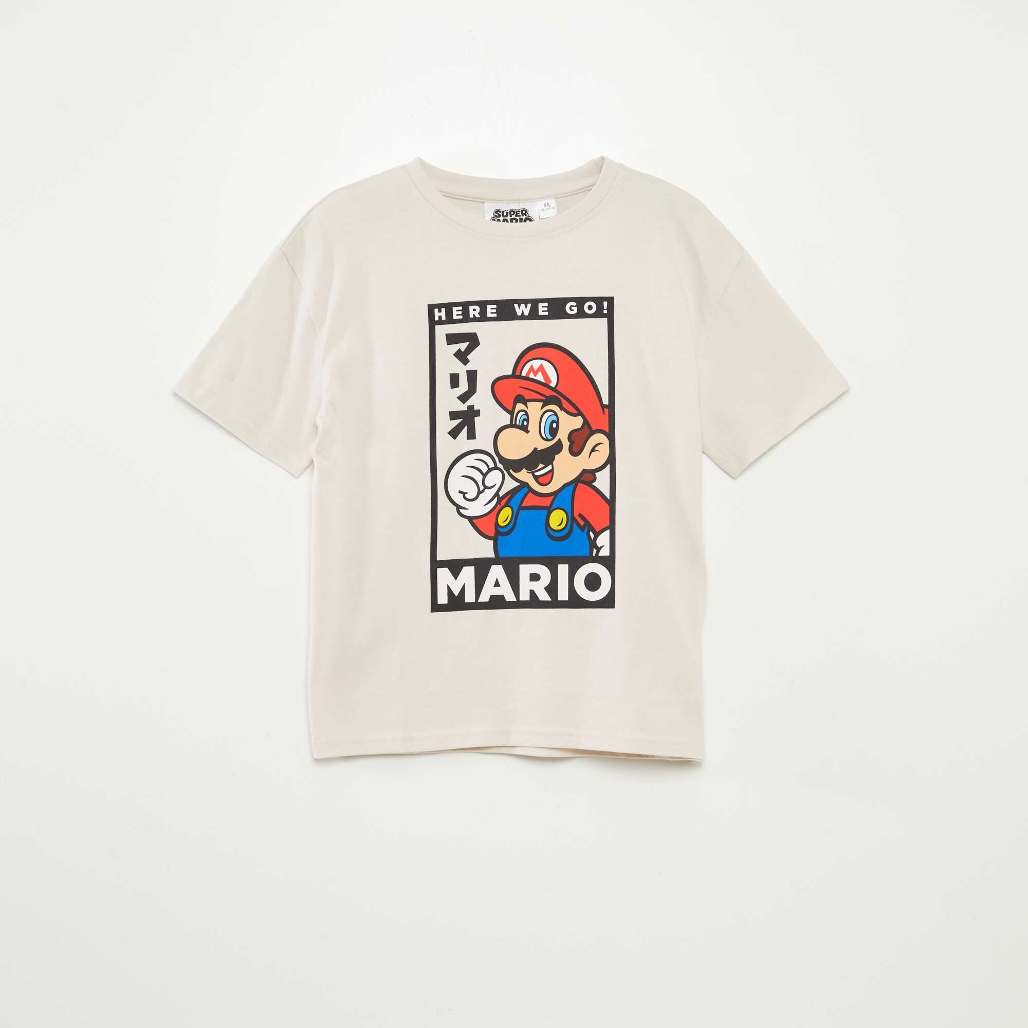 Super Nintendo Mario T-shirt WHITE – Kiabi KSA