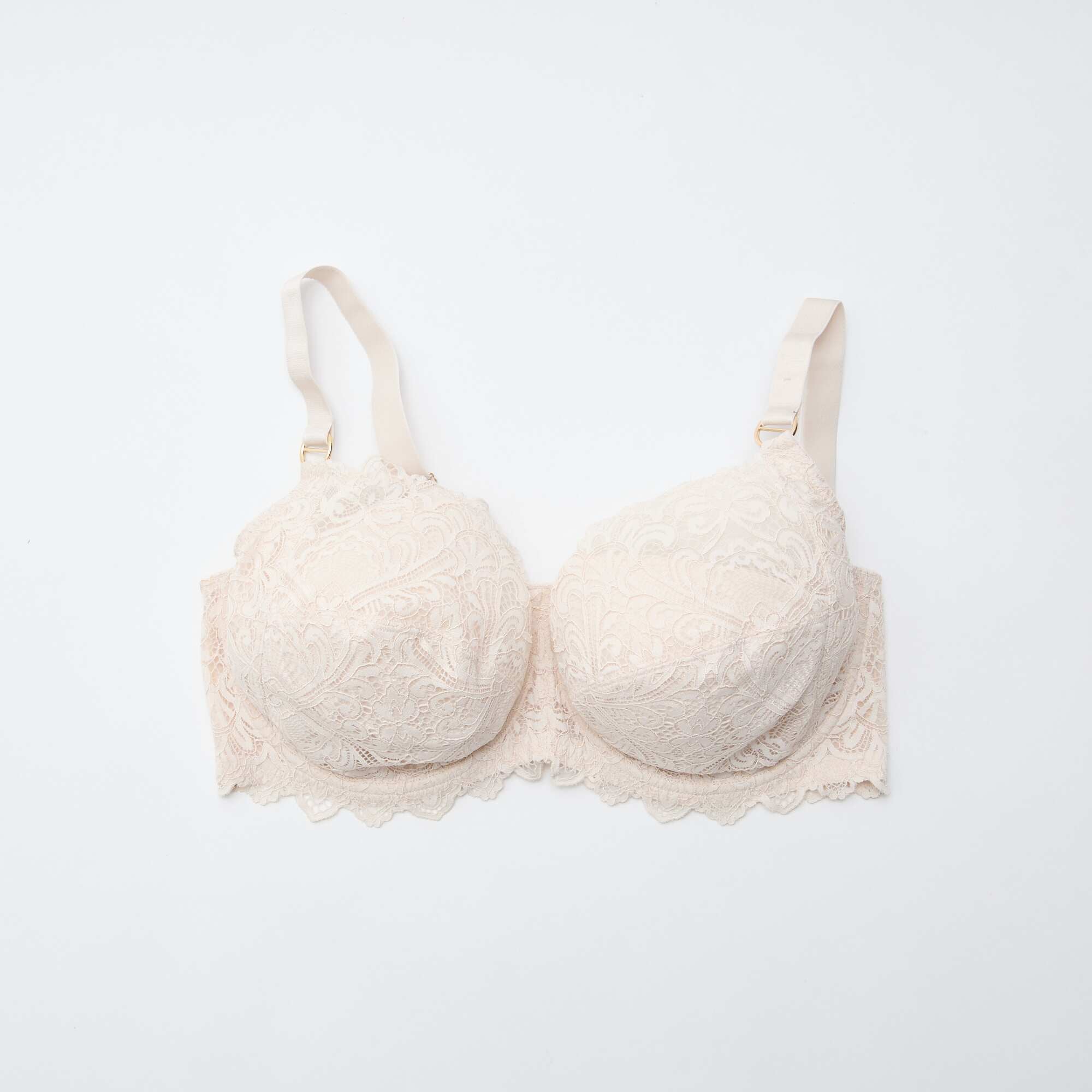 Lace Balconette Bra GREY – Kiabi KSA