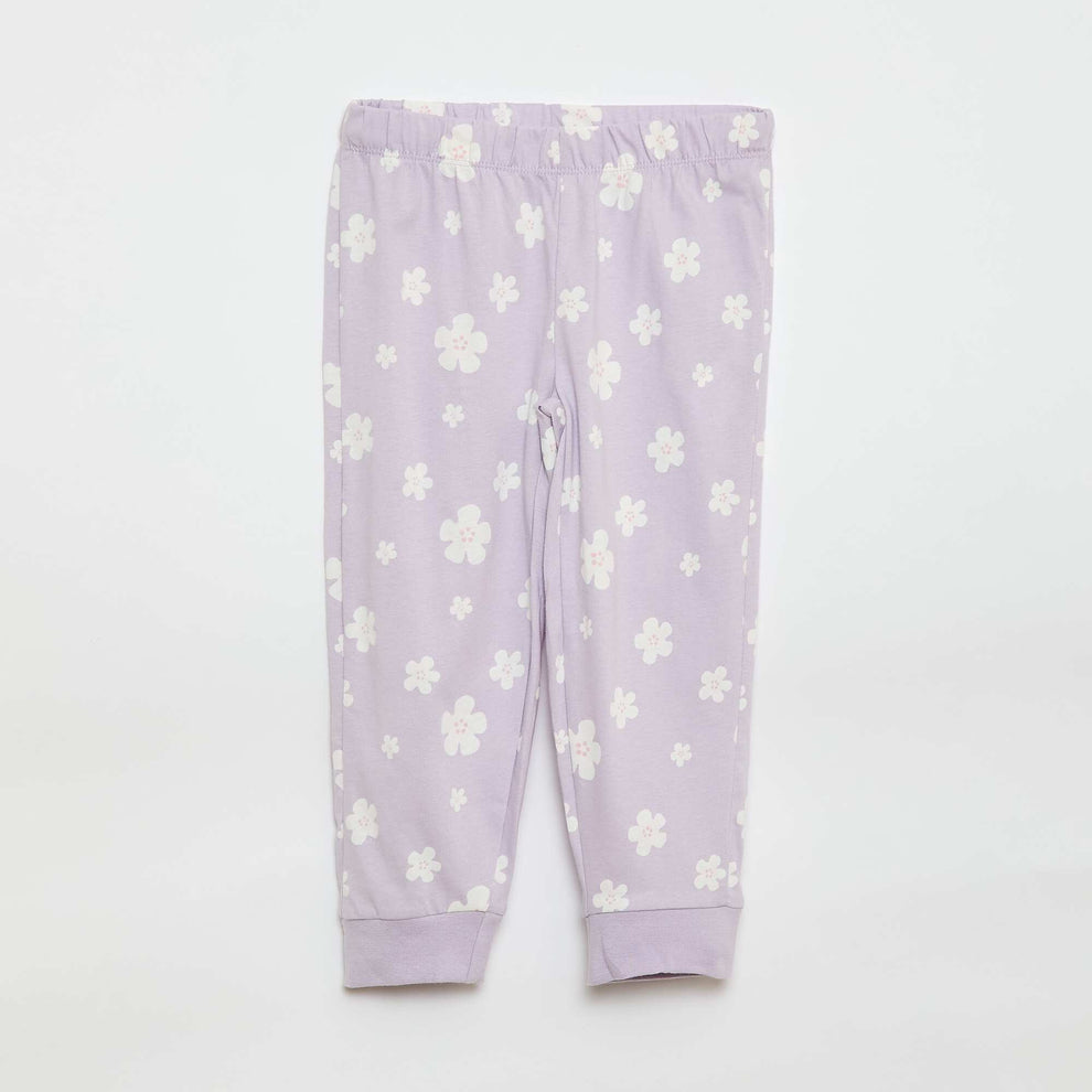 Disney 'Stitch' Long Pajama Set - 2 pieces PURPLE – Kiabi KSA