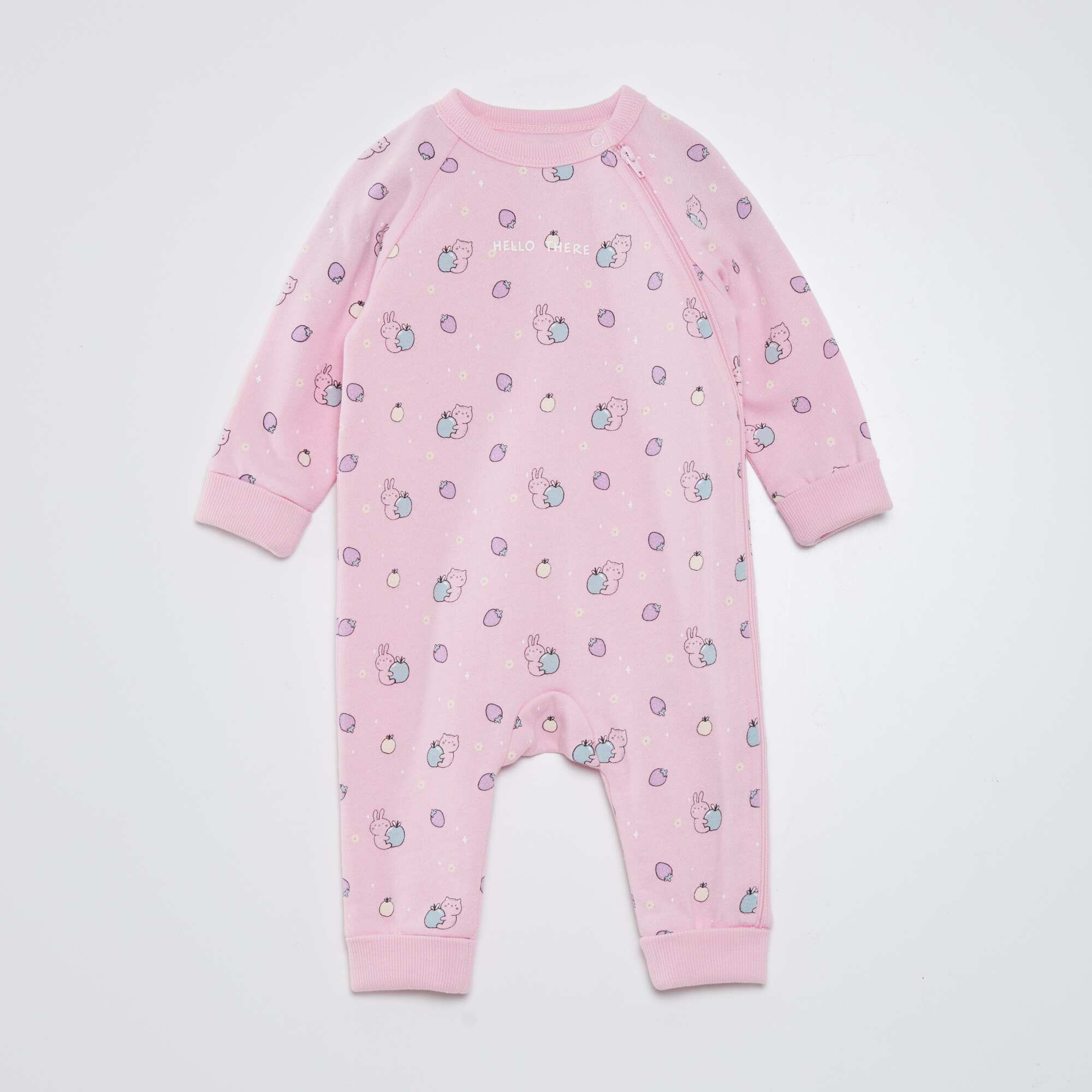 Kiabi | Sleepsuit with animal pattern PINK | Saudi Arabia – Kiabi KSA