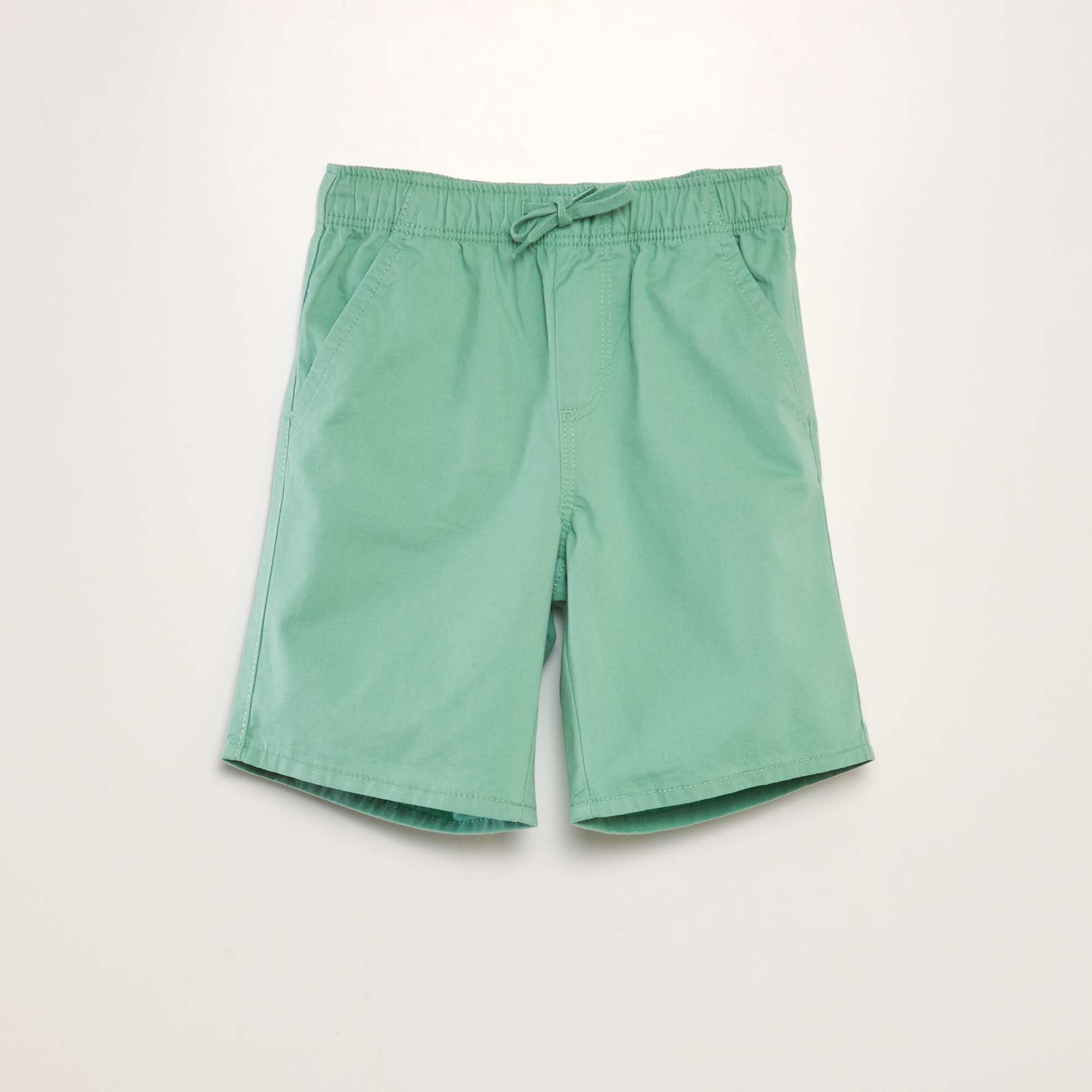 Kiabi | Plain Bermuda shorts GREEN | Saudi Arabia – Kiabi KSA